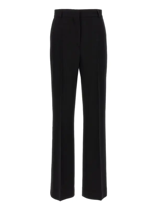 TOTEME Flared Trousers - Black