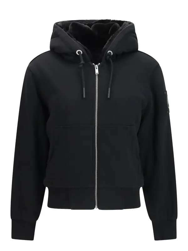 Moose Knuckles Bunny Hooded Jacket - Black