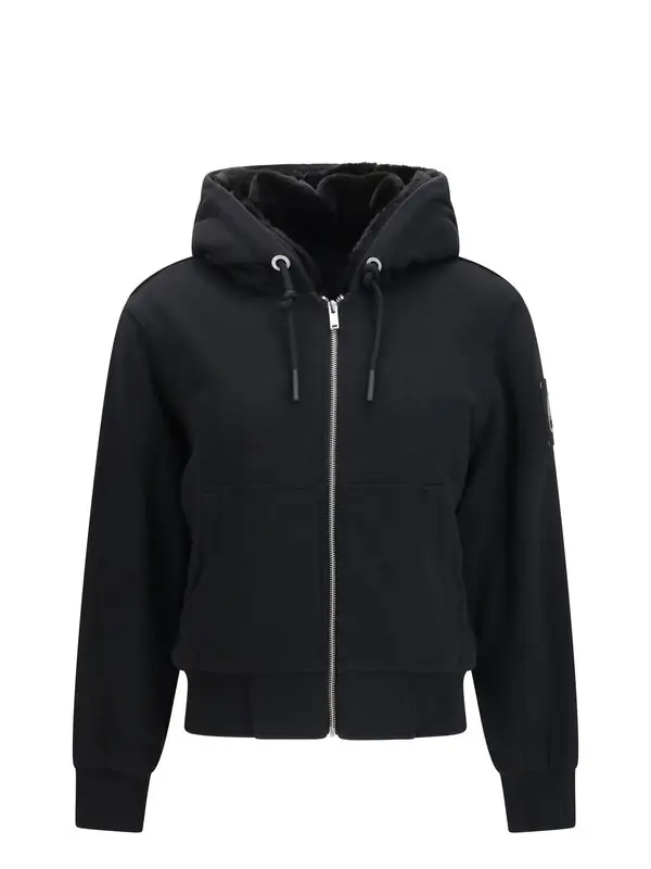 Moose Knuckles Bunny Hooded Jacket - Black