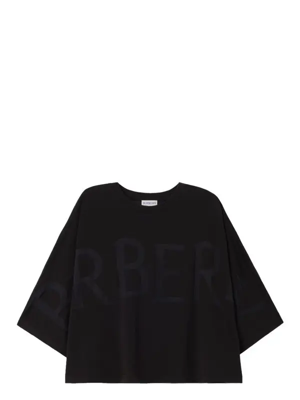 Burberry Logo Cotton T-shirt - Multicolor