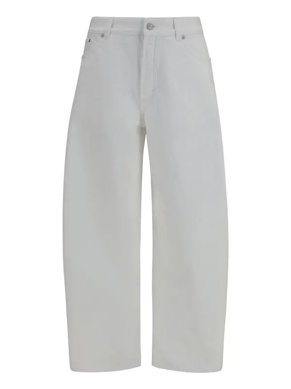 Alaïa Rodeo Jeans - White
