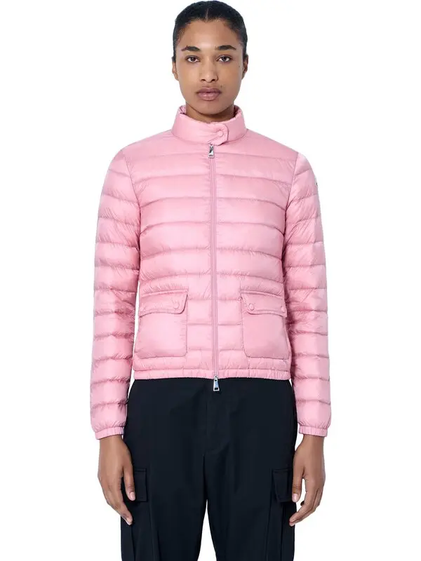 Moncler Lans Quilted Puffer Jacket - Pink