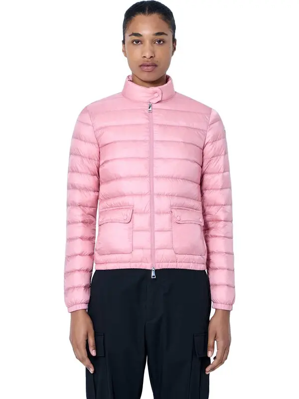 Moncler Lans Quilted Puffer Jacket - Pink