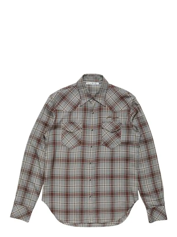 Acne Studios Checked Shirt - Multicolor