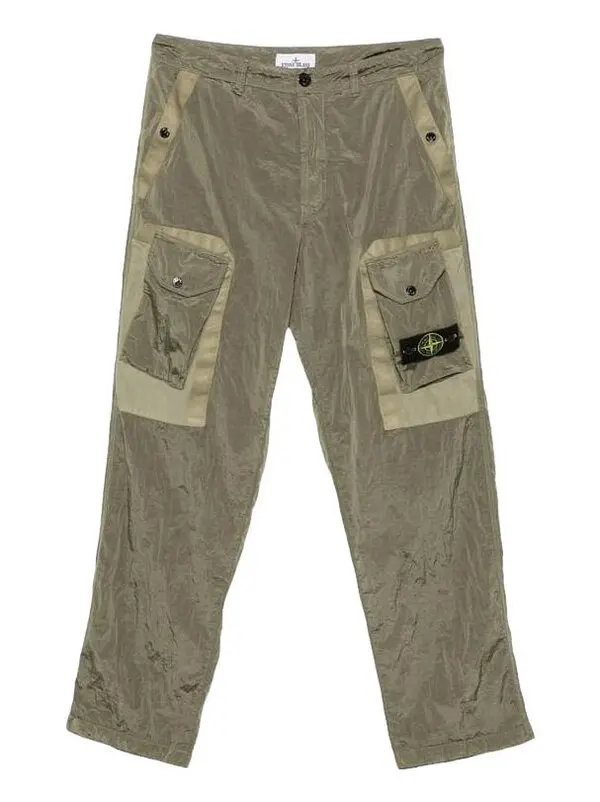 Stone Island Straight-leg Trousers - Green