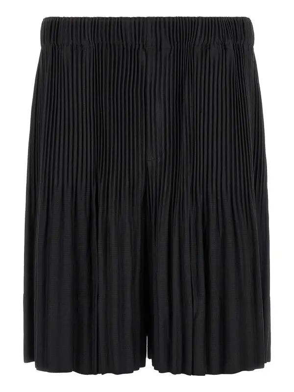 Issey Miyake Monthly Colors: June Bermuda Shorts - Black