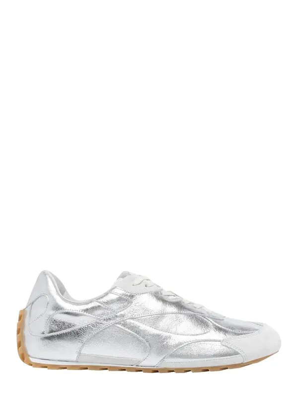 Bottega Veneta Orbit Flash Sneakers - Silver