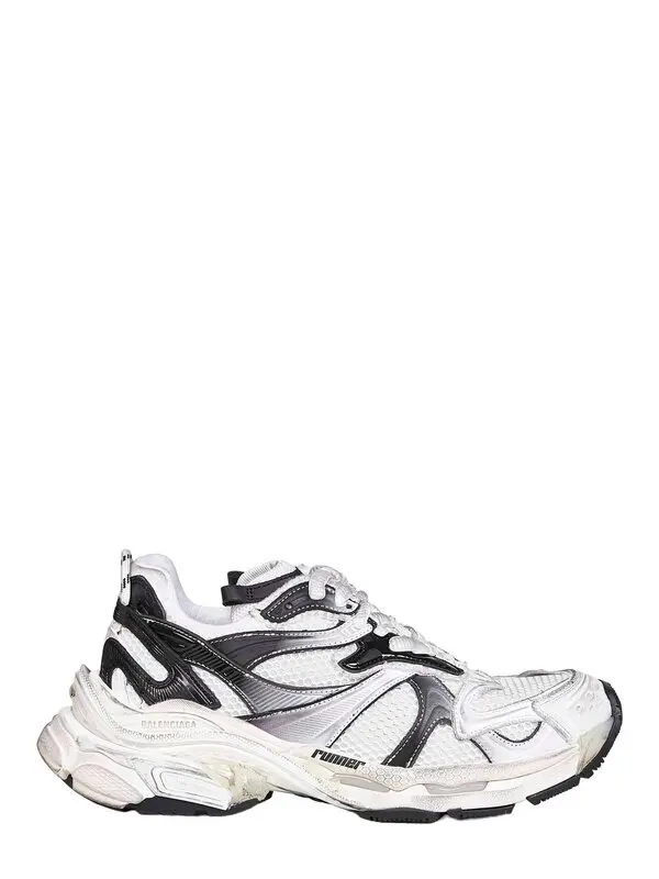 Balenciaga Mesh And Nylon Runner Sneakers - Multicolor