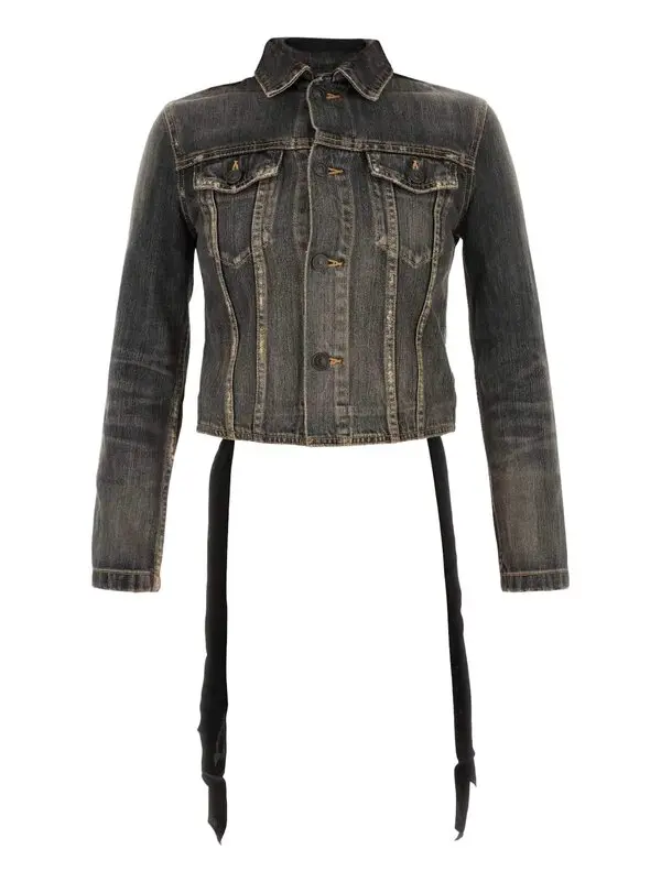 Balenciaga Denim Jacket - Black