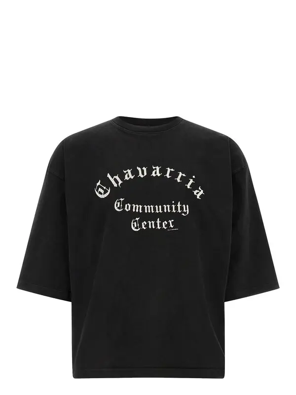 WILLY CHAVARRIA Chavarria Community Center Buffalo' T-shirt - Black