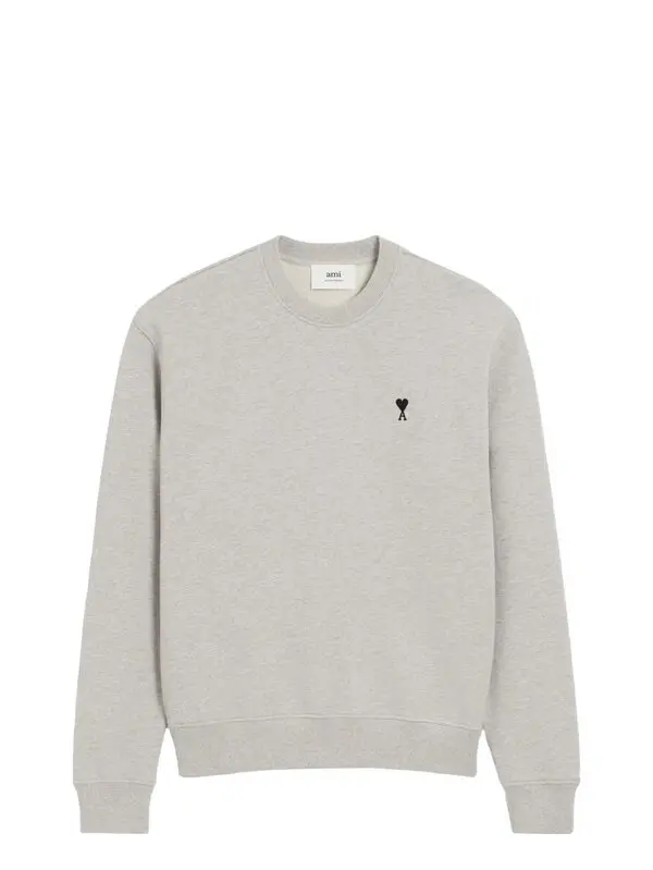 AMI Paris De Coeur Cotton Sweatshirt - Multicolor