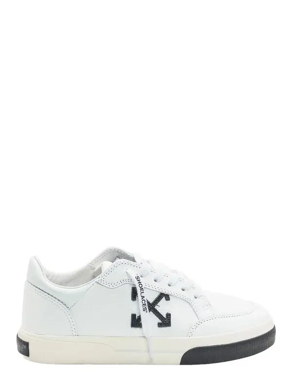 Off-White Leather Signature Arrows Trainers - White