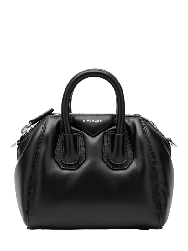 Givenchy Antigona Mini Leather Tote Bag - Black