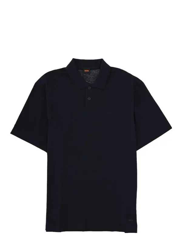 BOSS Polo Pe_tape - Blue