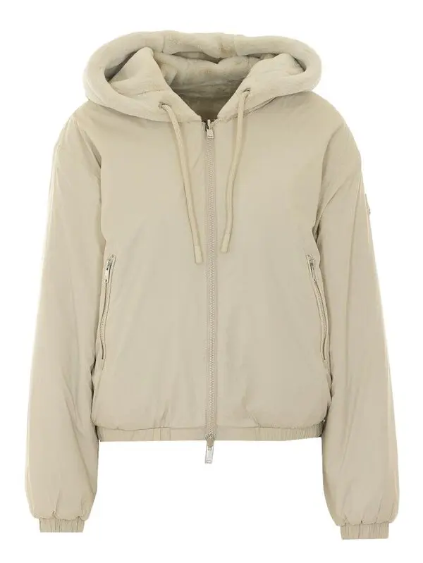 Moose Knuckles Reversible Eaton Bunny Jacket - White