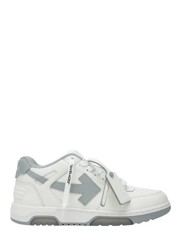 Off-White Out Of Office Sneakers In White/grey - Gray