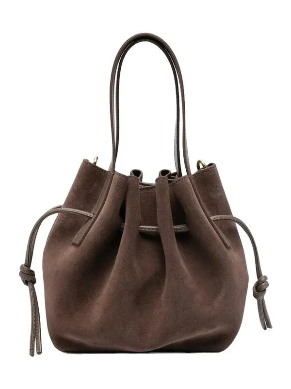 Yuzefi Suede Tote Bag - Brown