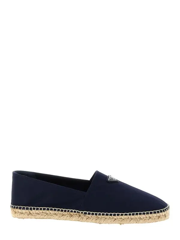 Prada Cotton Espadrilles - Blue