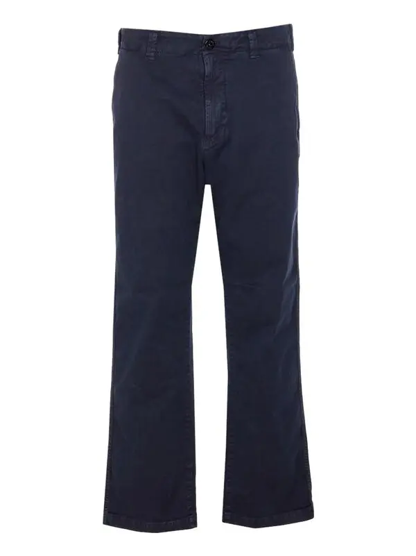 Stone Island Logo Pants - Blue