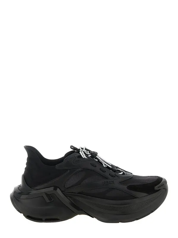 Fendi F-light Sneakers - Black
