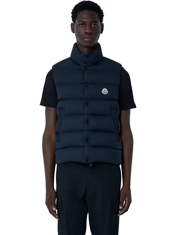 Moncler Tibb Down Vest - Blue