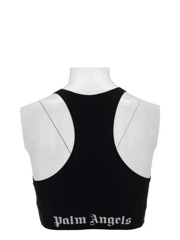 Palm Angels Top Sportivo Classic Logo - Black