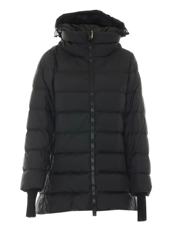 Herno A-shape Chamonix Down Jacket - Black