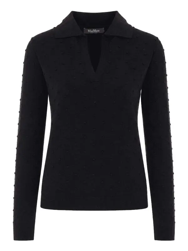 Max Mara Mstcolono Sweater - Black