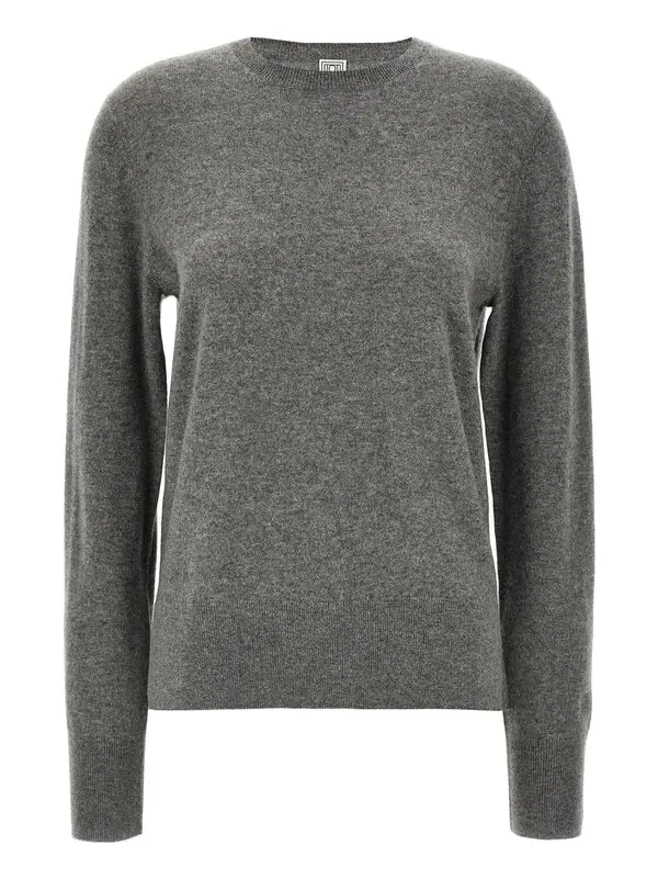TOTEME Cashmere Sweater - Gray
