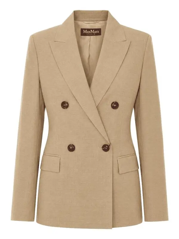 Max Mara Mstumico Tailored Jacket - Cream