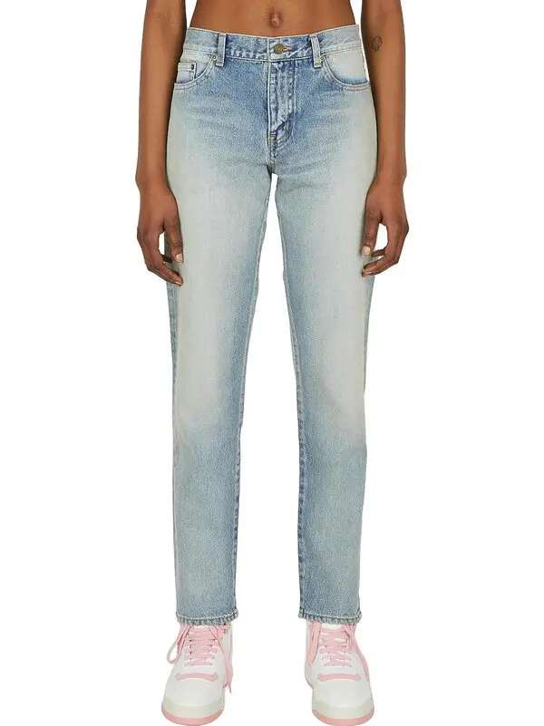 Saint Laurent Boyfriend Jeans - Blue