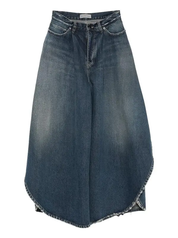 Balenciaga Tulipe Denim Jeans - Multicolor