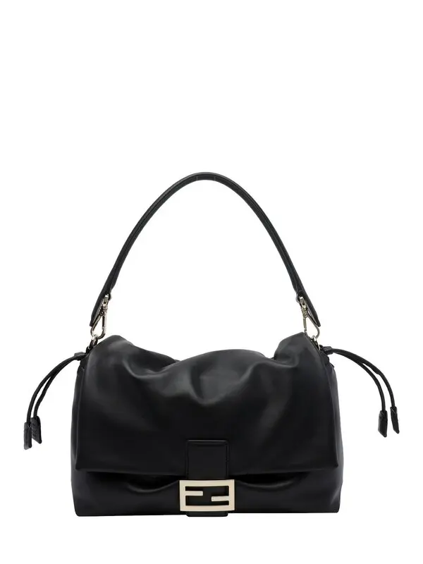 Fendi Baguette Soft Large Handbag - Black