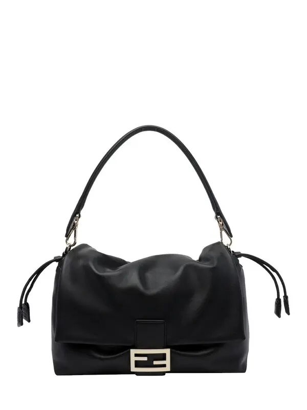 Fendi Baguette Soft Large Handbag - Black