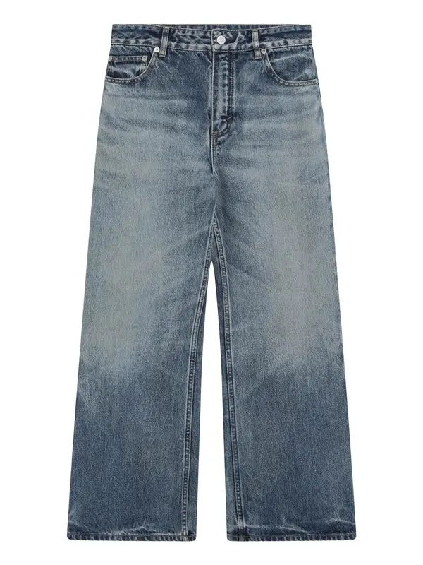 Alaïa Flared Denim Jeans - Blue