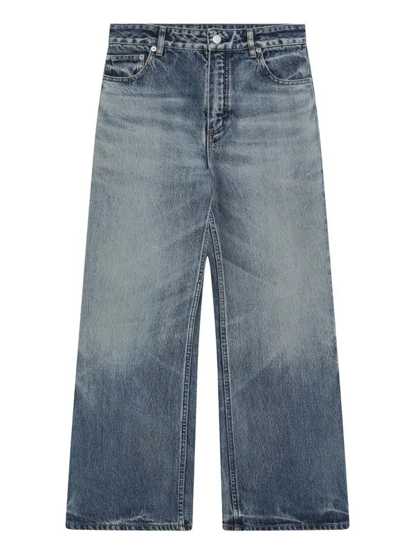 Alaïa Flared Denim Jeans - Blue
