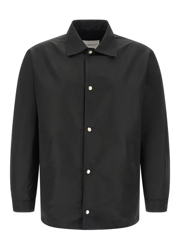 Givenchy Water-repellent Polyfaille Coach Jacket - Black