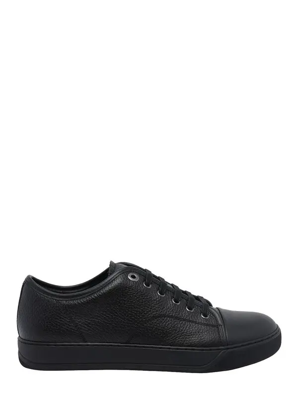 LANVIN Dbb1 Leather Sneakers - Black