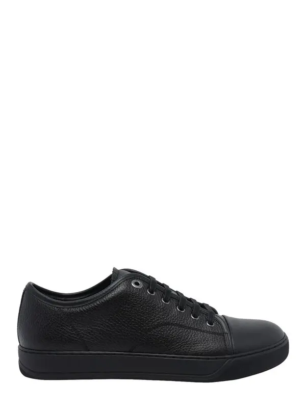 LANVIN Dbb1 Leather Sneakers - Black