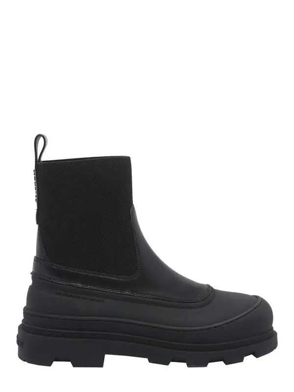 Moncler Vera Edge Ankle Boots - Black