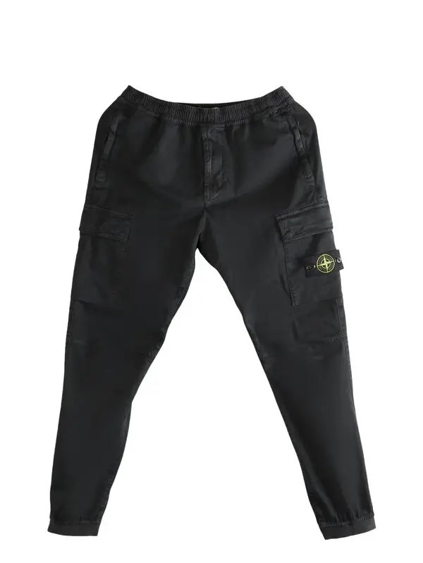 Stone Island Cotton Cargo Trousers - Multicolor