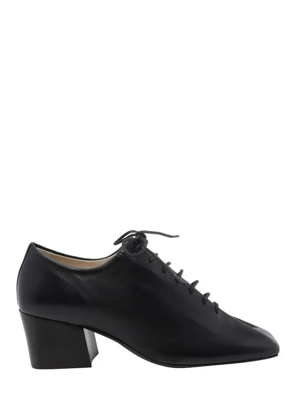 LEMAIRE Souris Classic Derbies 55mm Heel - Black