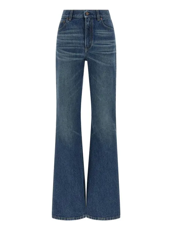 Chloé Palazzo Jeans - Blue