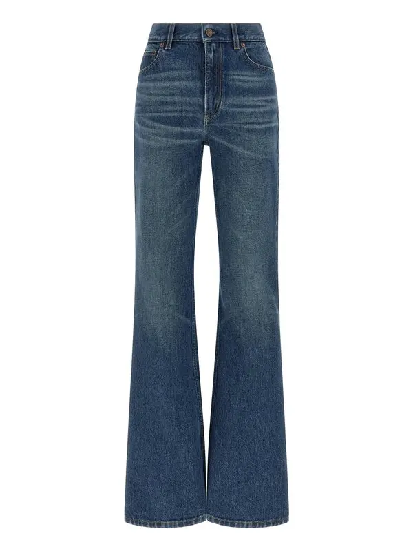 Chloé Palazzo Jeans - Blue