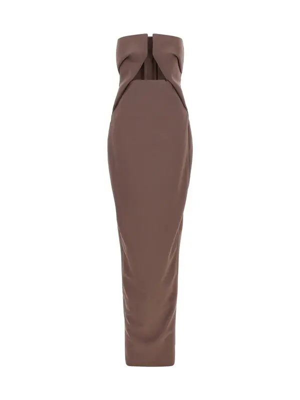 Rick Owens Prong Dress - Brown