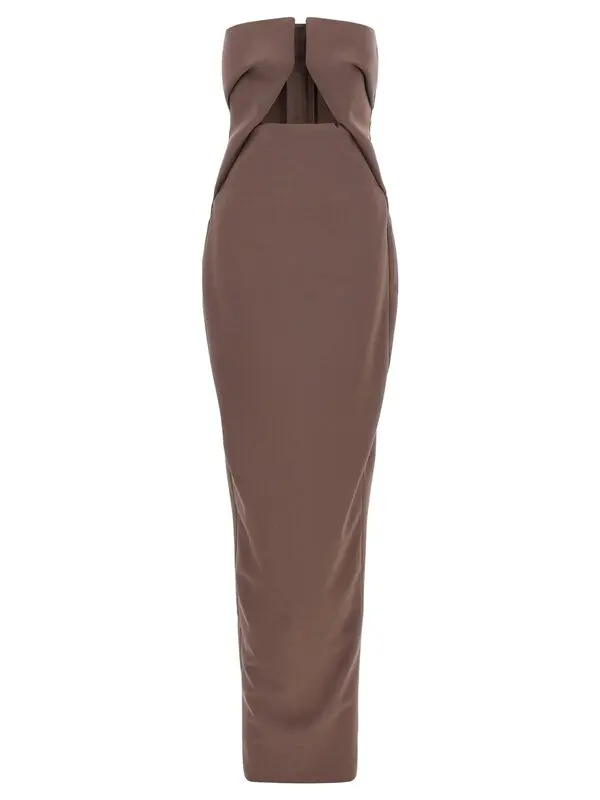 Rick Owens Prong Dress - Brown