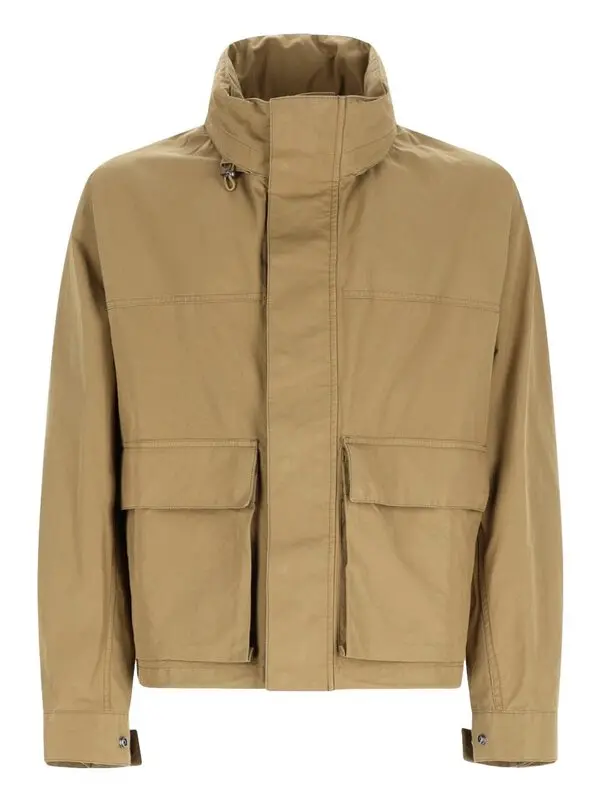 LEMAIRE Short Rain Parka - Cream