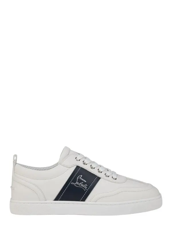 CHRISTIAN LOUBOUTIN Calf Leather Sneakers - White