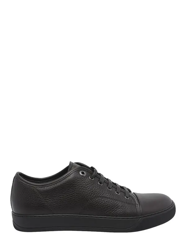 LANVIN Dbb1 Leather Sneakers - Brown