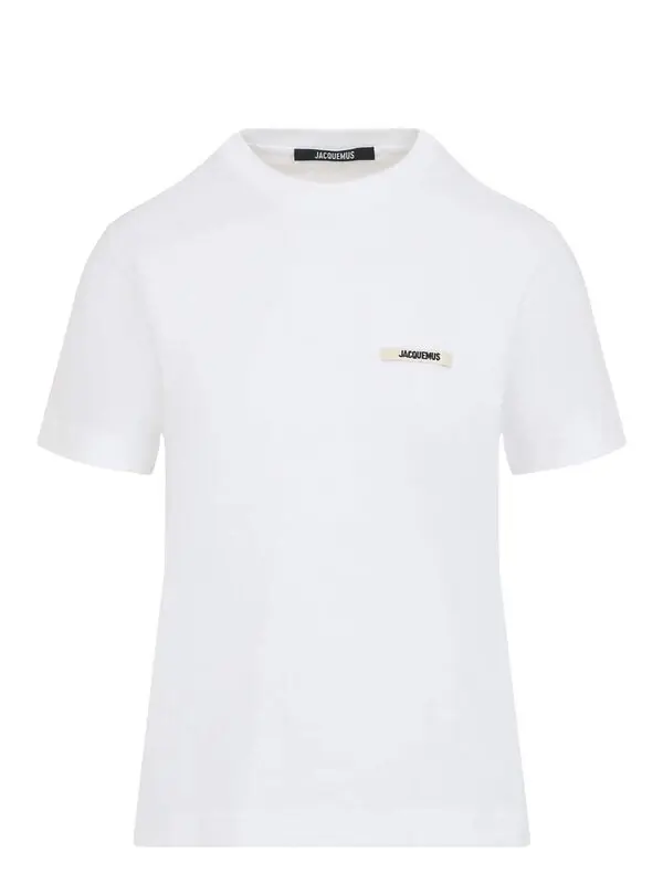 Jacquemus Le Grosgrain T-shirt - White